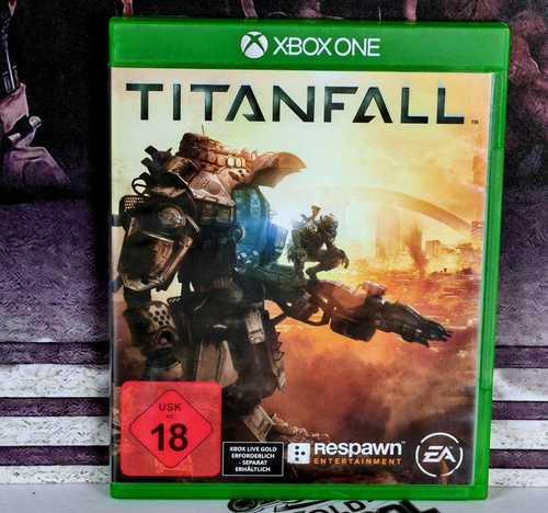 Диск на Xbox one Titanfall