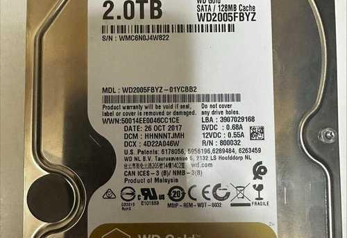 HDD WD Gold Enterprise 4tb