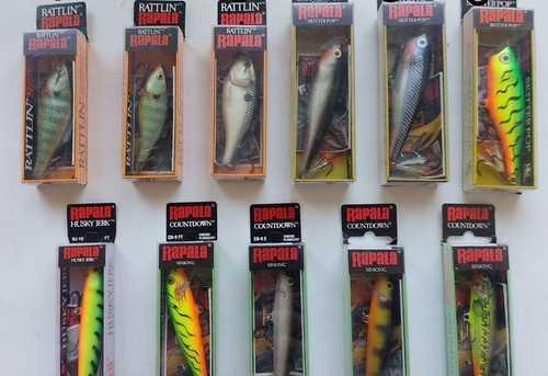 Новые редкие воблеры Rapala