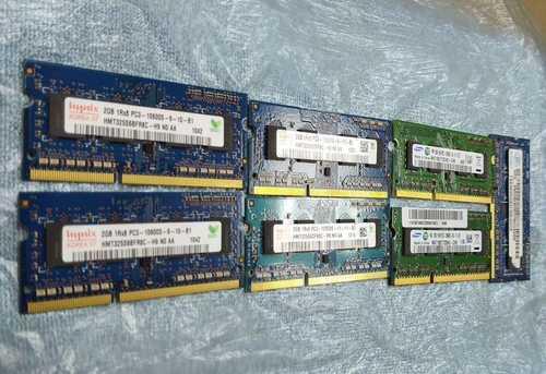 Оперативная память ddr3 2gb для ноутбука