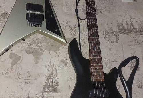 Бас гитара Schecter damien 5