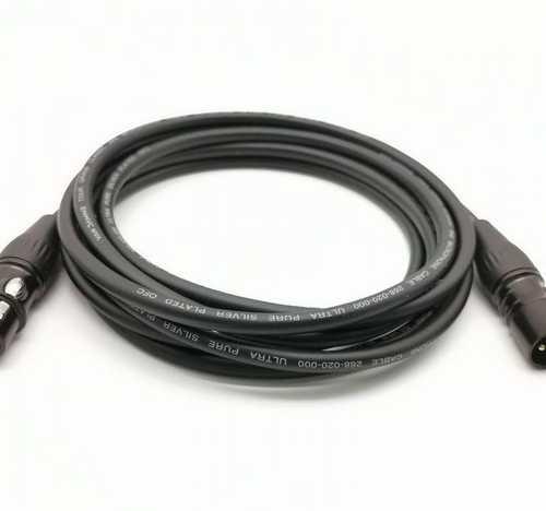G1-XLR-M-F-0500-0 Кабель микрофонный XLR-M-F, 5м, ZZcable