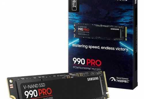 SSD Samsung 990 Pro 2Tb/4Tb M2 новые из США