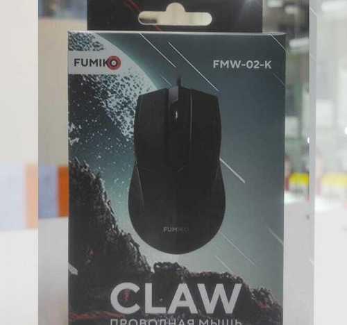 Мышь проводная fumiko claw черная