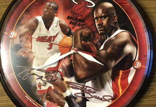 Часы настенные NBA Miami Heat