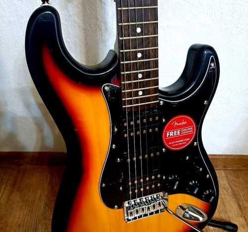 Электрогитара Fender Squier(Affinity HSH,апгрейды)