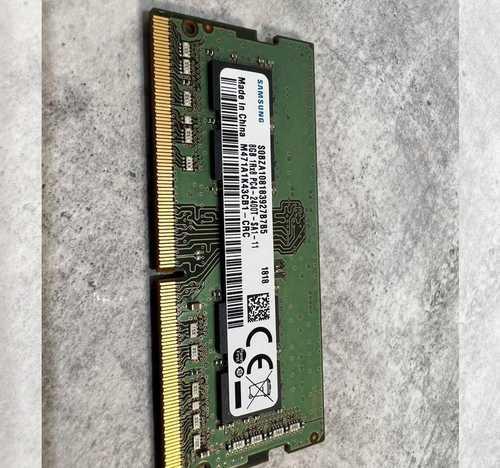 Оперативная память samsung ddr4 8gb 2400