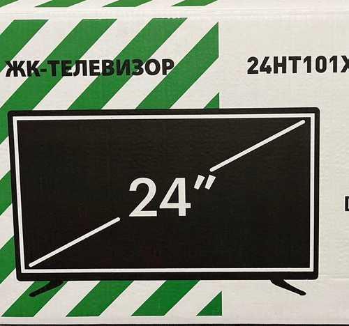 Телевизор hi LED 24 ht101x (новый)