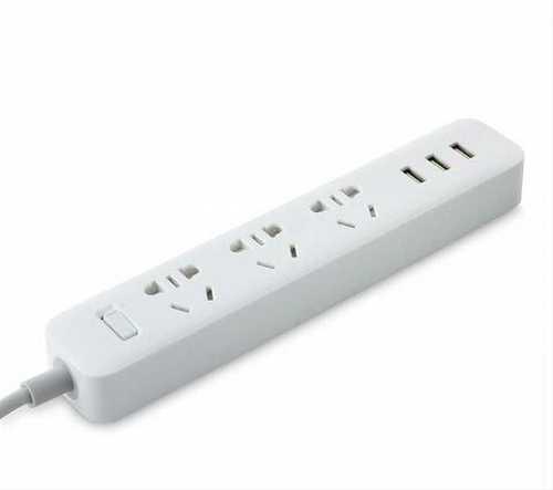 Удлинитель Mi Power Strip 3 USB 3 розетки White
