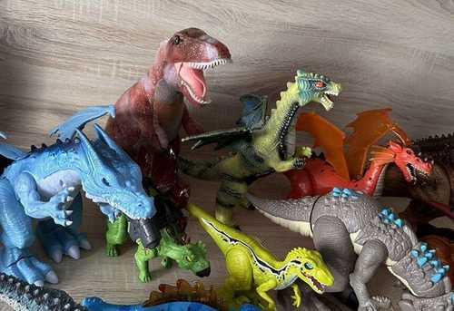 Динозавры драконы в отличном состоянии