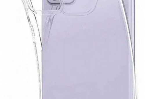 Чехол силиконовый для Samsung A72, прозрачный