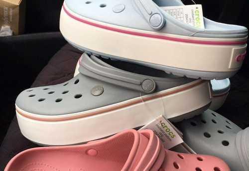 Crocs сабо Platform 35,36,37,38,39