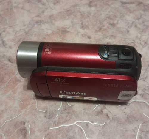 Видеокамера canon legria fs 306