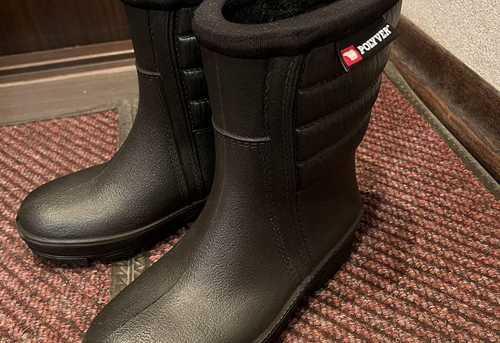 Сапоги Polyver Premium Safety LOW укороч,чёрн,39р