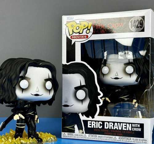 Funko Pop 1429 Eric Draven with Crow (The Crow)