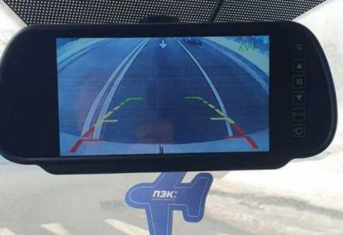Камера заднего вида с монитором ford transit