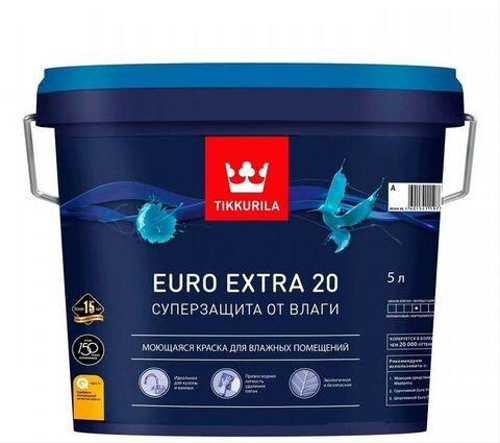 Краска Tikkurila Euro extra 20