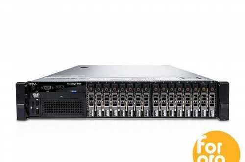 Сервер dell R720 16sff 2xE5-2667v2 384GB, H710