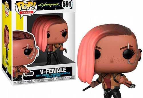 Фигурка Funko POP Games. Cyberpunk 2077: V-Female