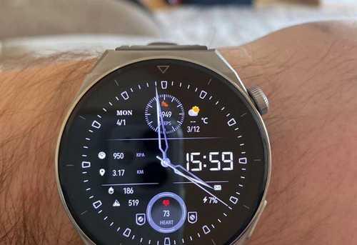 Смарт часы huawei watch gt 3 pro titanium