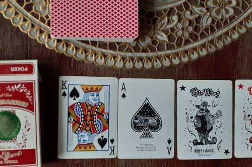 Игральные карты для казино, с голограммой
