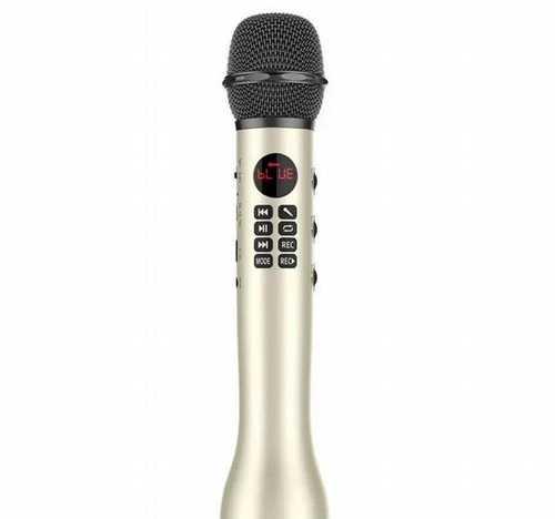 Караоке микрофон L-598 9W, беспроводной, Bluetooth
