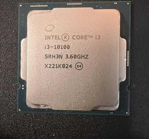 Процессор Intel Core i3 10100