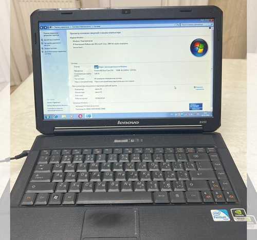 Ноутбук lenovo B450