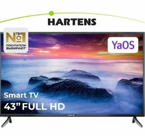 Телевизор hartens SMART tv 43 Новый