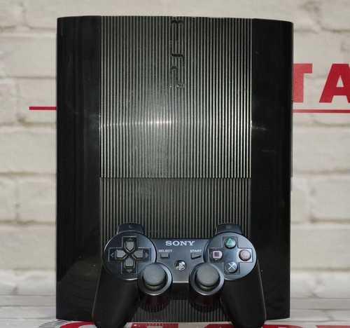 Sony PS3 Super Slim 500 gb прошитая много игр