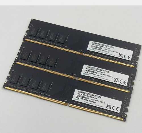 Оперативная память Apacer 8GB DDR4 3200Mhz dimm