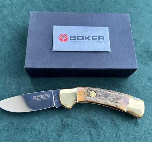 Нож складной Boker Solingen 3000 Stag II