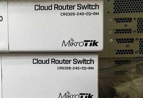 Маршрутизатор mikrotik CRS326-24S+2Q+RM