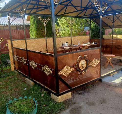 Кованые беседки