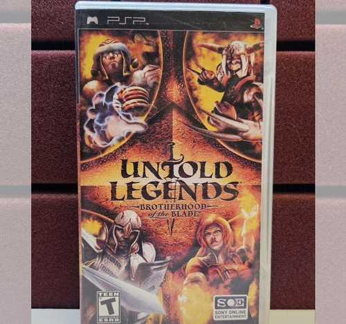 PSP Untold Legens