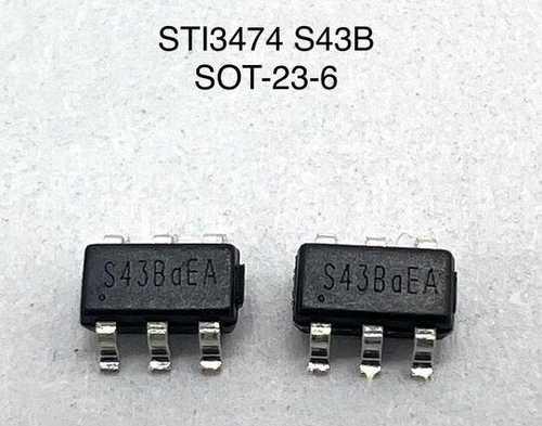 STI3474 (SOT-23-6) S43B 3474