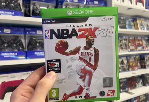 NBA 2K21 xbox ONE (resale)