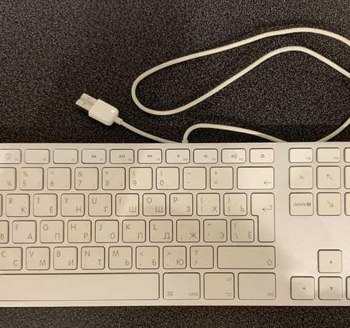 Клавиатура Apple wired keyboard A1243 USB