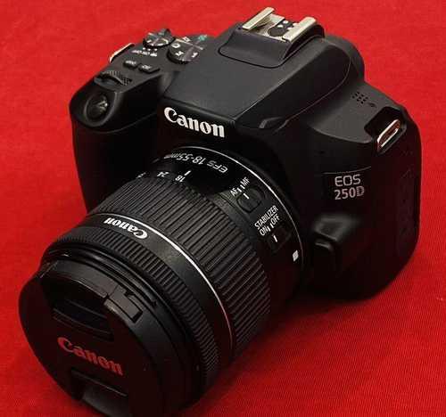 Canon 250d kit 18-55mm stm