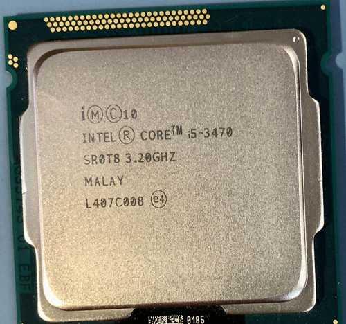 Процессор intel core i5 3470