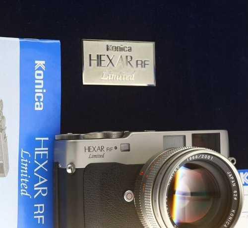 Konica Hexar RF Limited 50mm f1.2 Leica M Limited