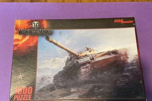 Пазлы 1000 по игре World of Tanks