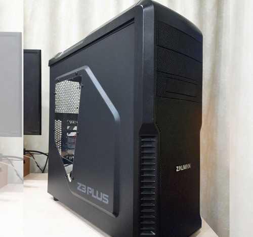 Корпус для пк zalman Z3 plus с родной коробкой