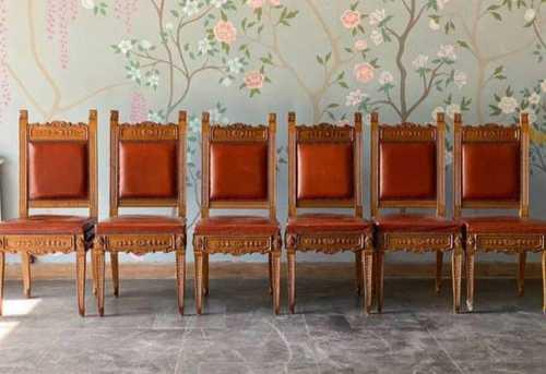 Комплект антикварных стульев Франция