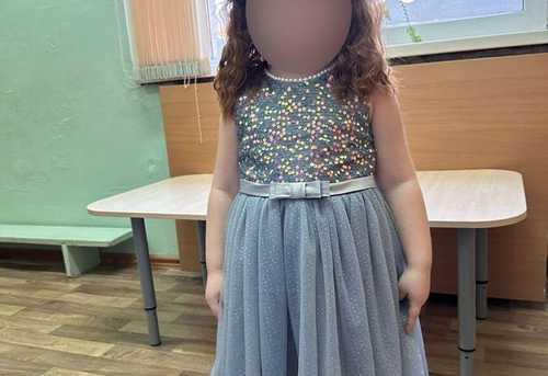 Платье с пайетками