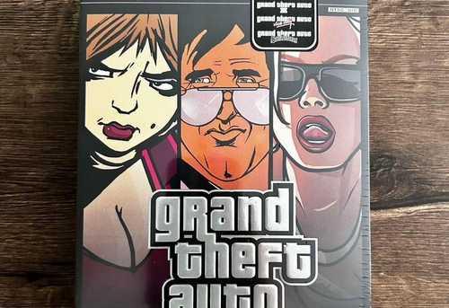 Новый Grand Theft Auto the trilogy PS2 BOX SET