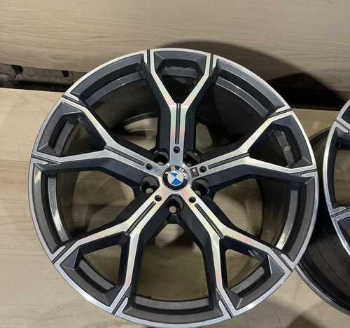 Оригинал диски 741m Bmw X5 G05 X6 G06 R21 разношир
