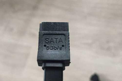 SATA 3 кабель угловой 6Gb/S
