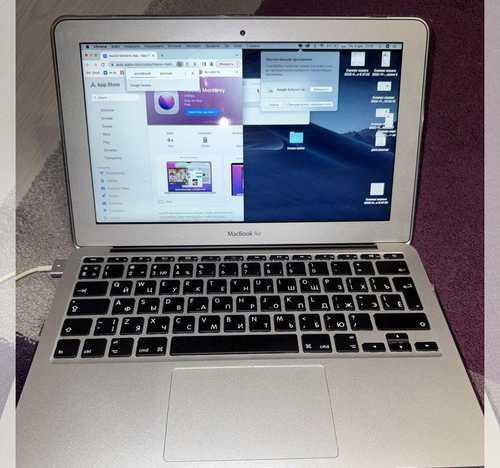 MacBook Air 11 (2015), 128 ГБ, Core i5, 1.6 ГГц, RAM 4 ГБ, Intel HD Graphics 6000