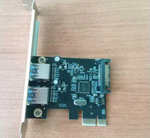 Карта/Плата расширения хаб pci express USB 3.1 х 2